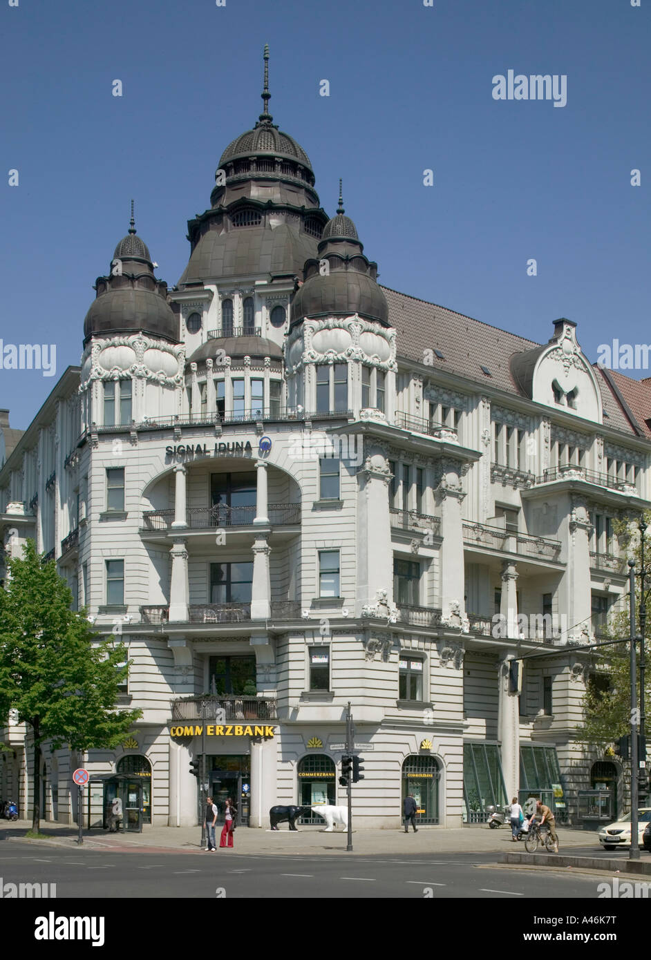 Facade of a building in Berlin, Germany Stock Photo - Alamy