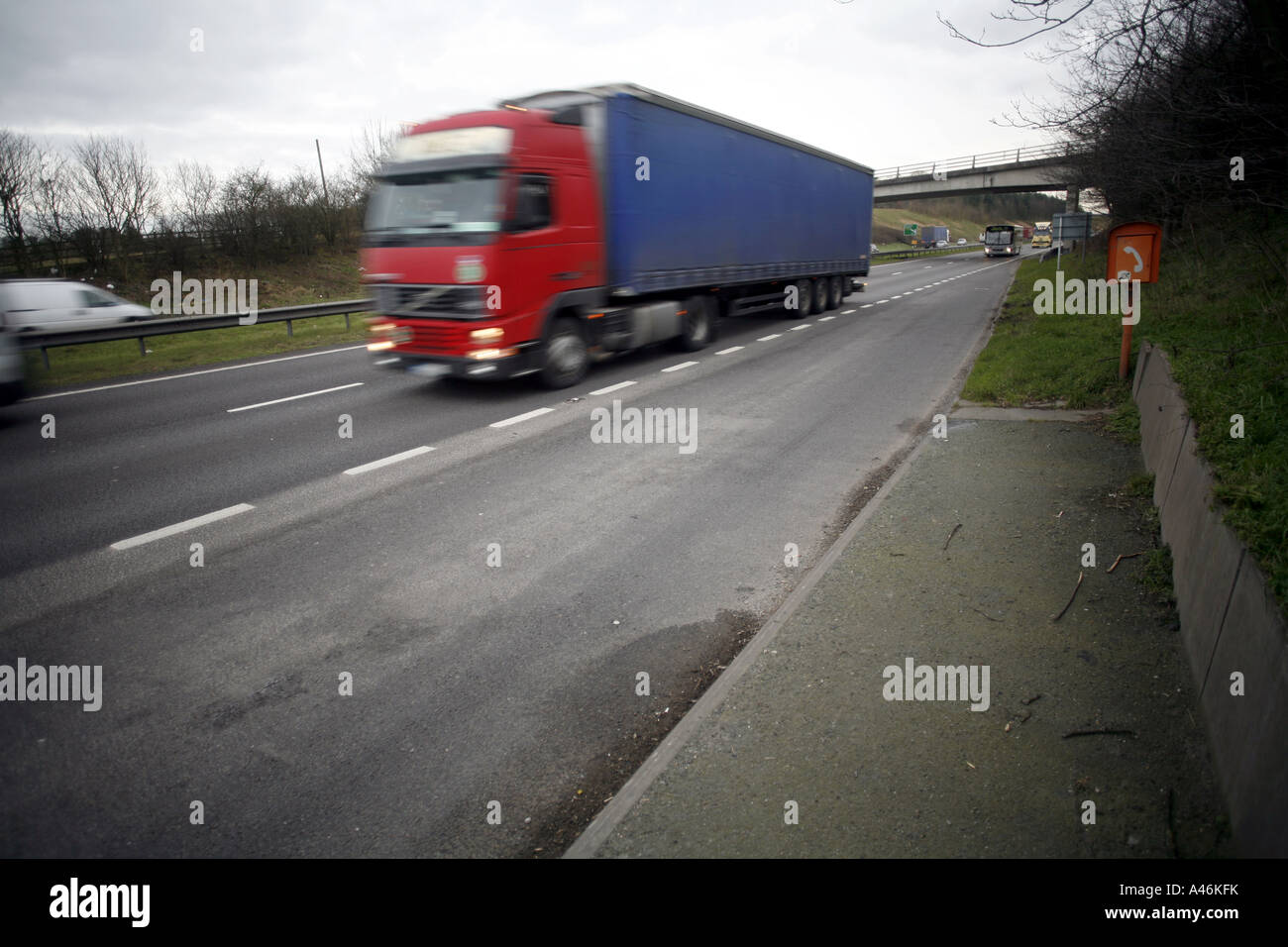Lorry Layby Uk High Resolution Stock Photography and Images - Alamy
