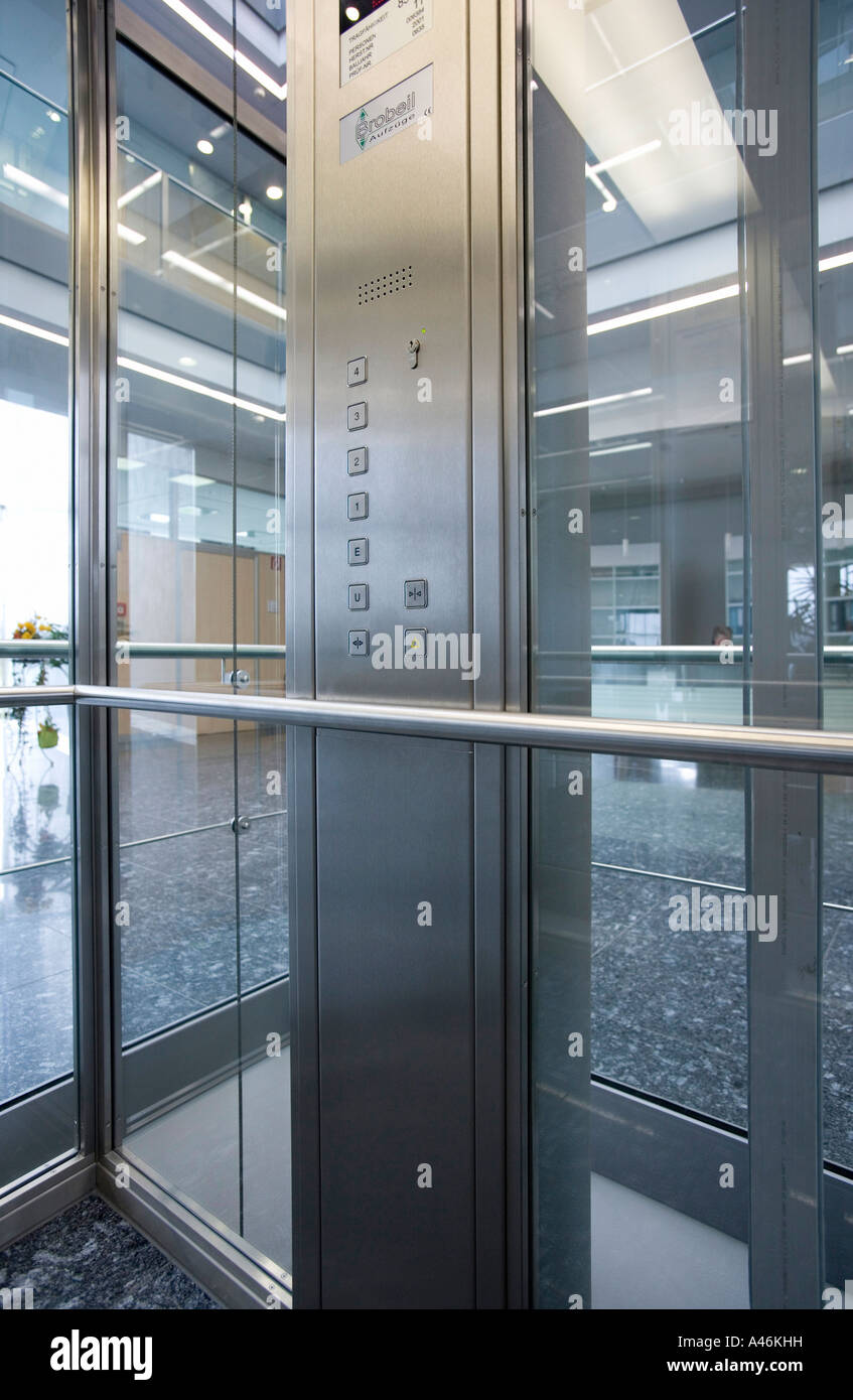 An elevator car Stock Photo - Alamy