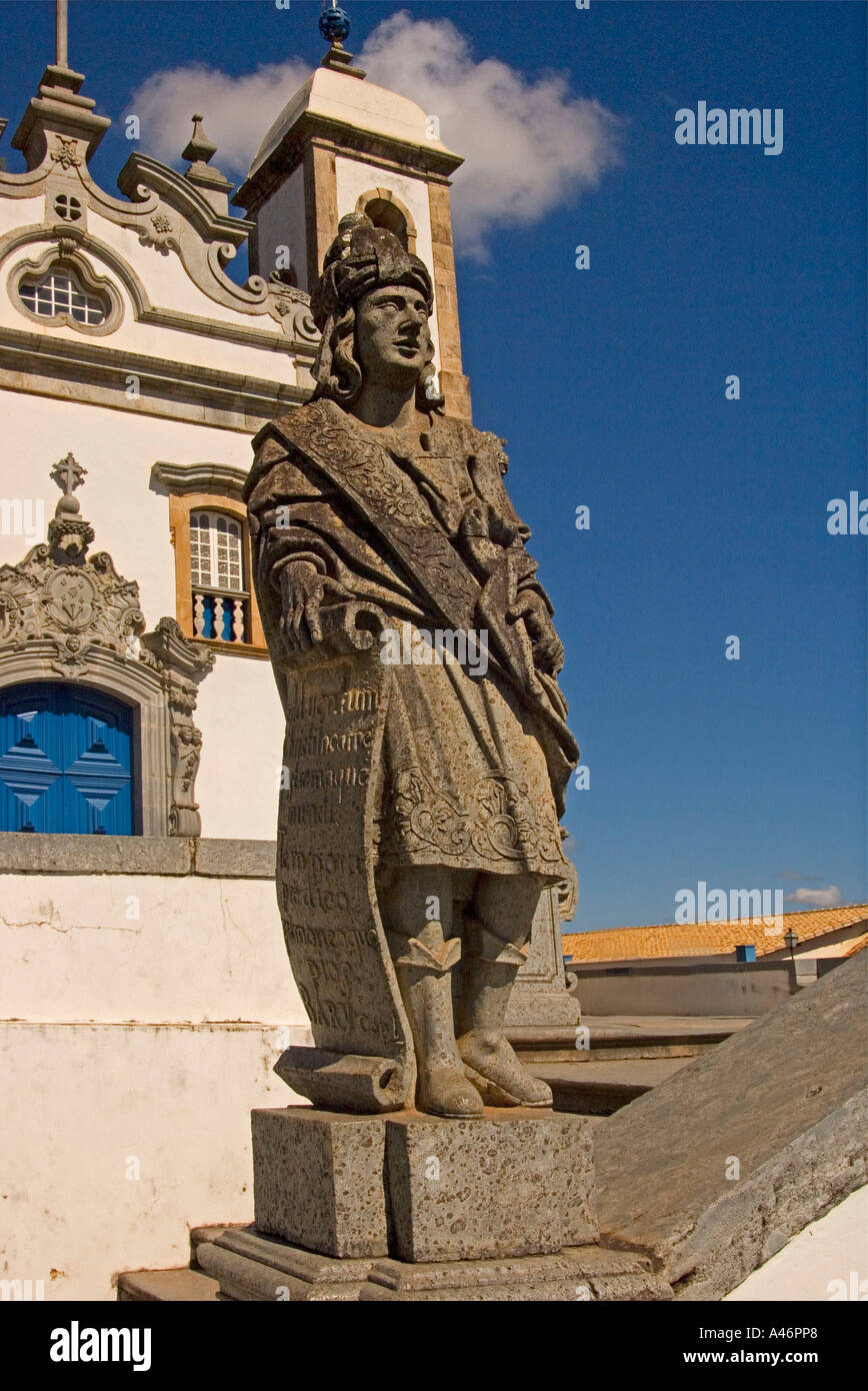 Statue of Prophet Baruch Congonhas Stock Photo - Alamy
