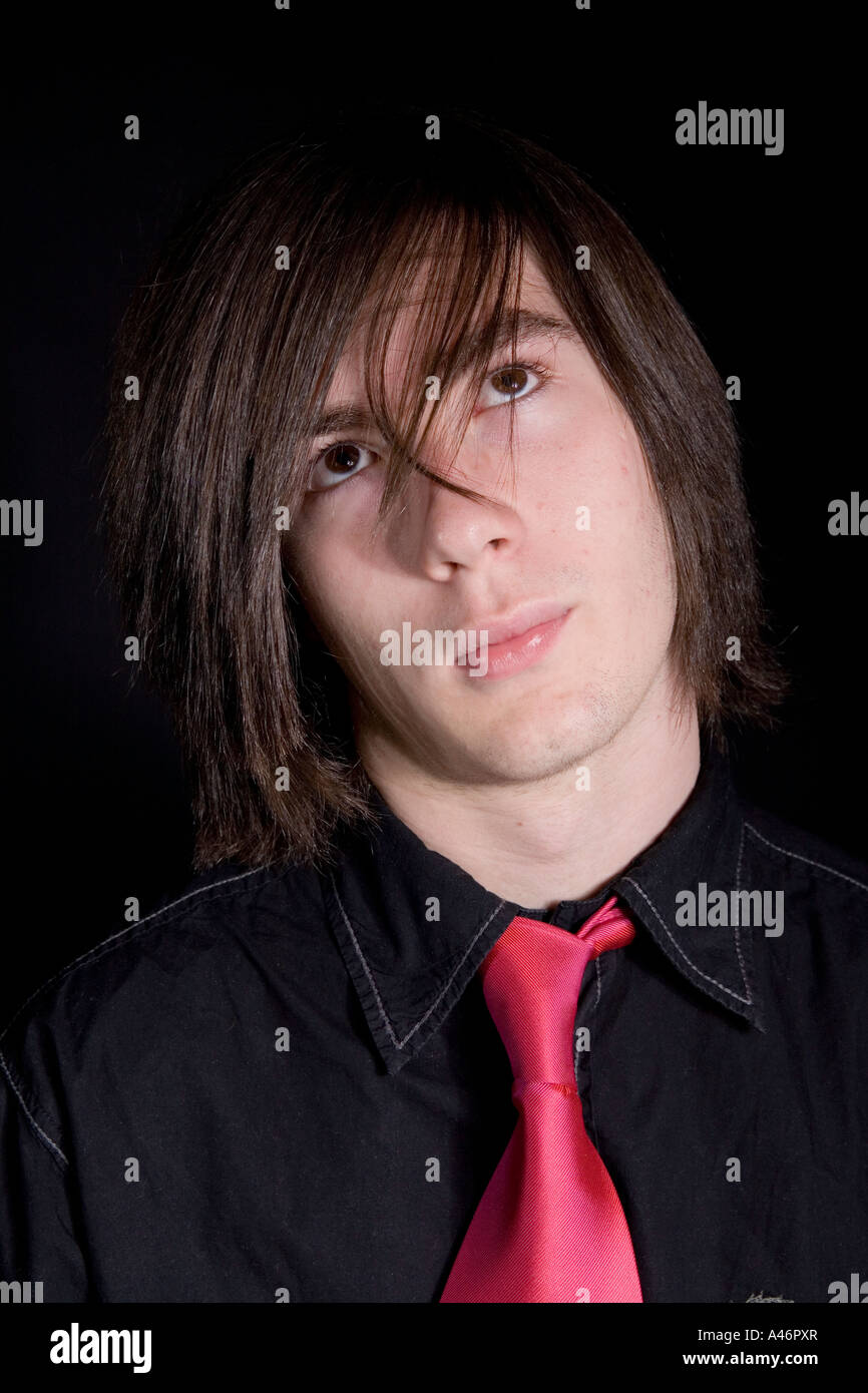 Young man looking not interested or not bothered or indecisive Stock ...