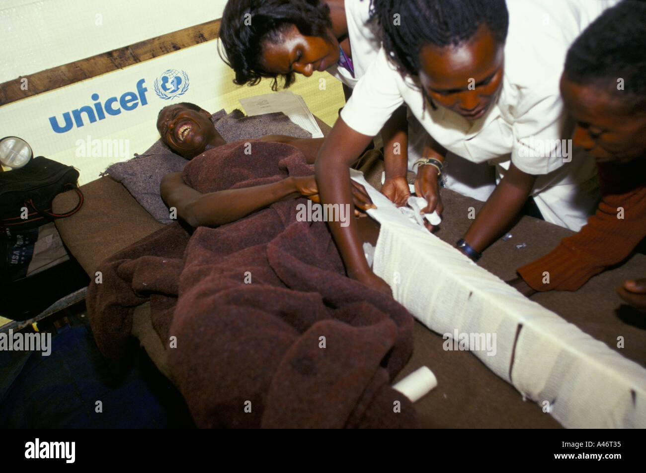 War africa scream hi-res stock photography and images - Alamy