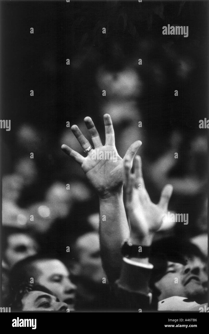 Fans the wave Black and White Stock Photos & Images - Alamy