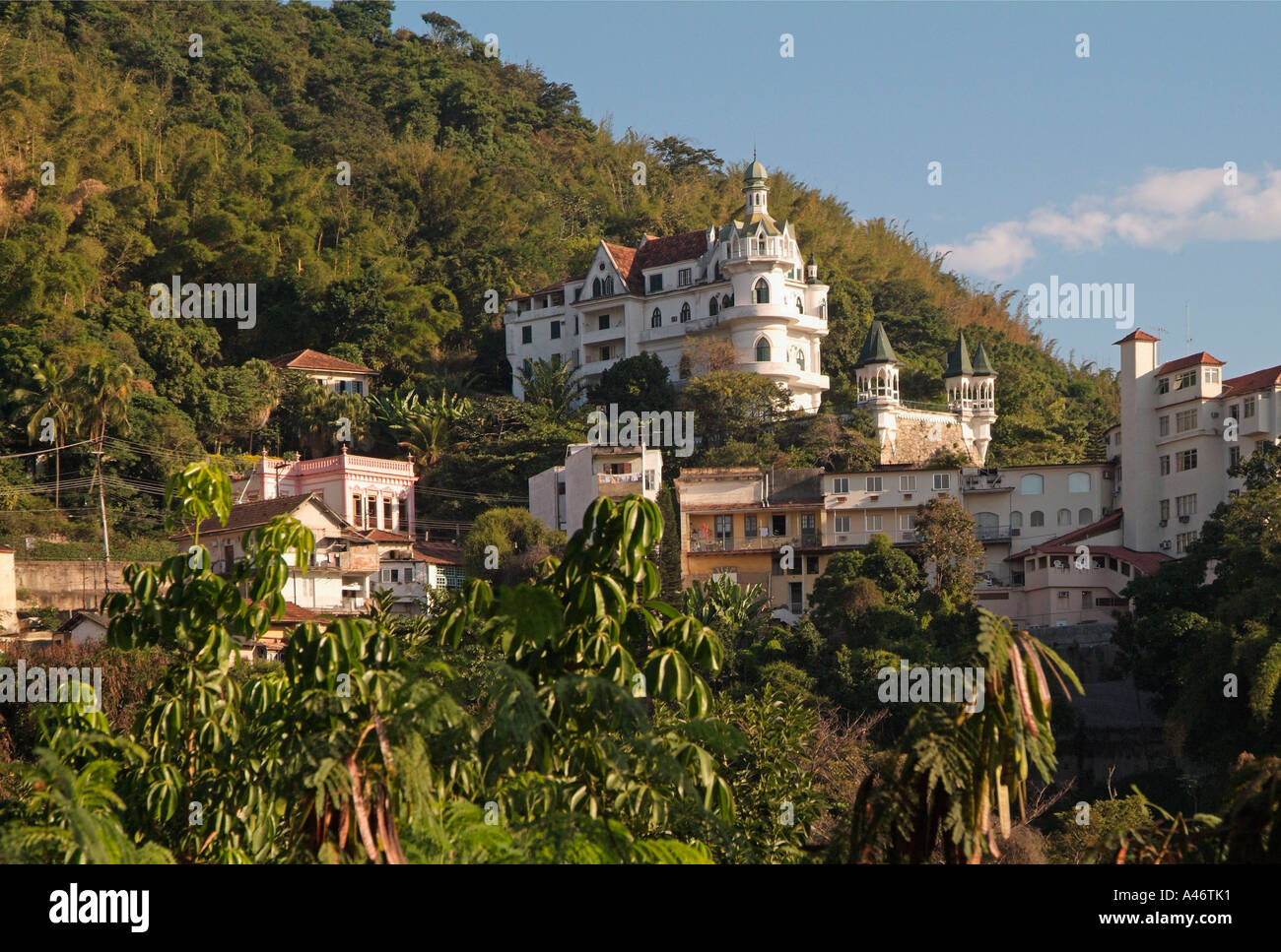 Small Castle Rio de Janeiro Stock Photo - Alamy