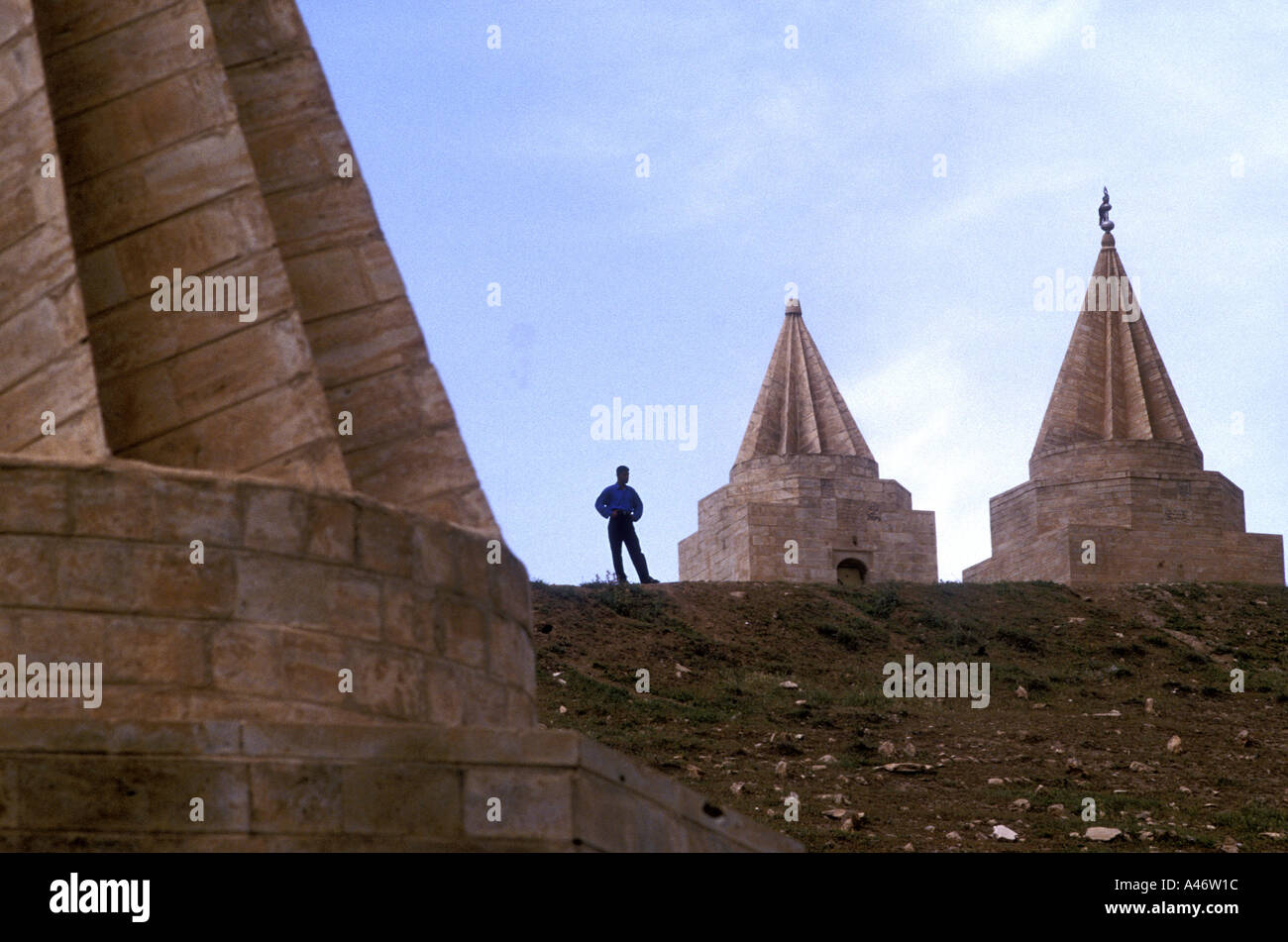 yezidi temple complex near mosul iraq Stock Photo - Alamy