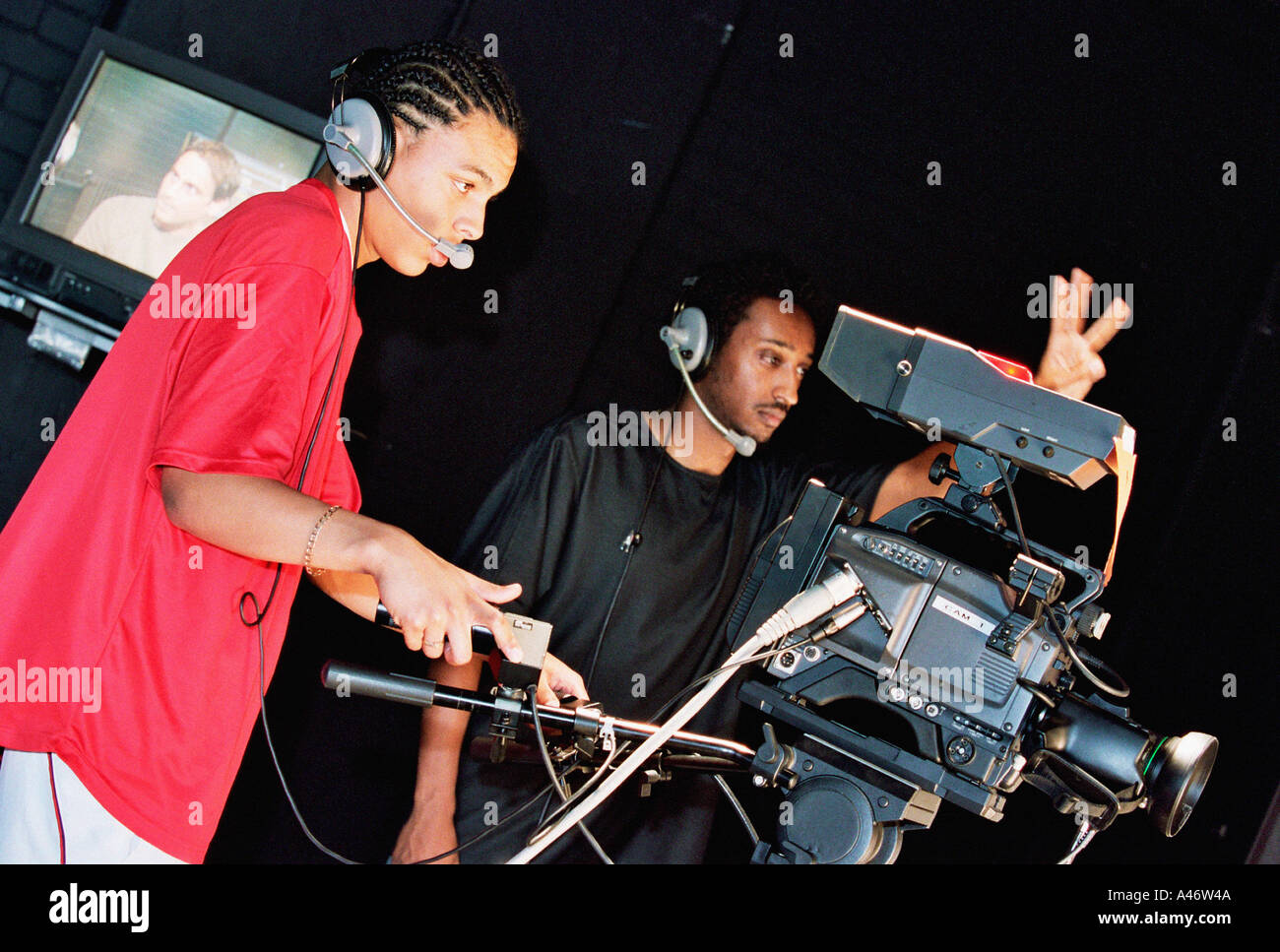 Cameramen at work hi-res stock photography and images - Alamy