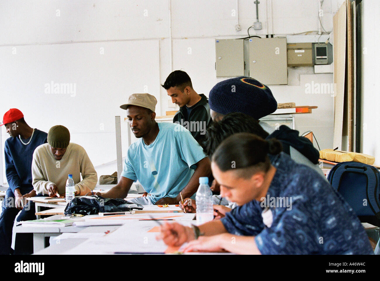 Higher education students Stock Photo - Alamy