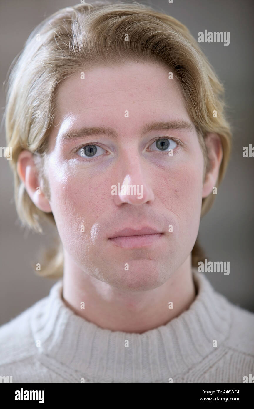 Portrait of a serious looking man Stock Photo - Alamy