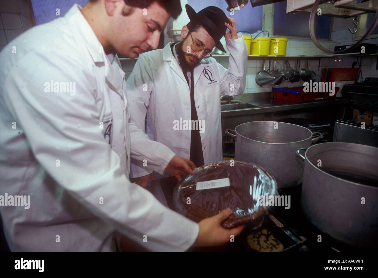 kosher food inspectors from kashrut division of the london beth din ...