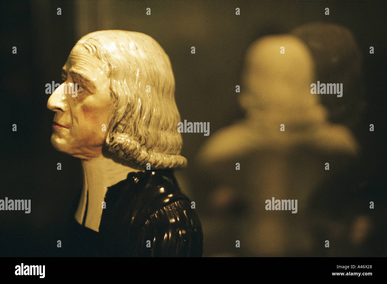 Comemorative effigies of John Wesley the founder of Methodism, The ...