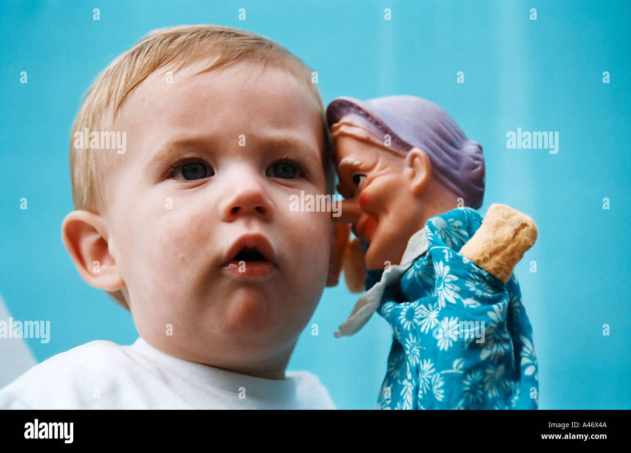 Baby puppet boy hi-res stock photography and images - Alamy