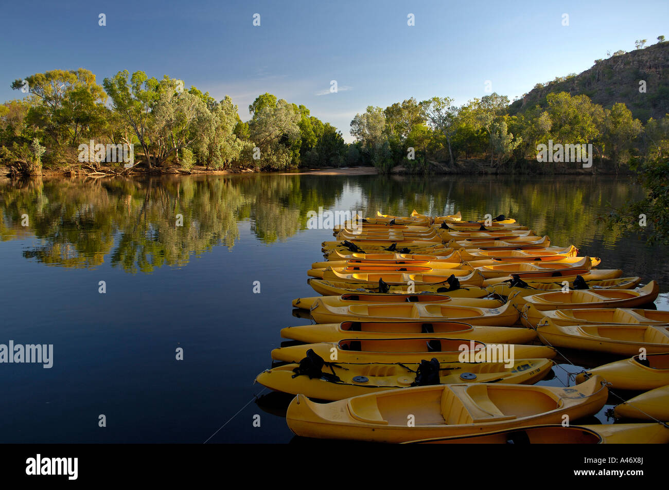 Katherine river canoe hi-res stock photography and images - Alamy