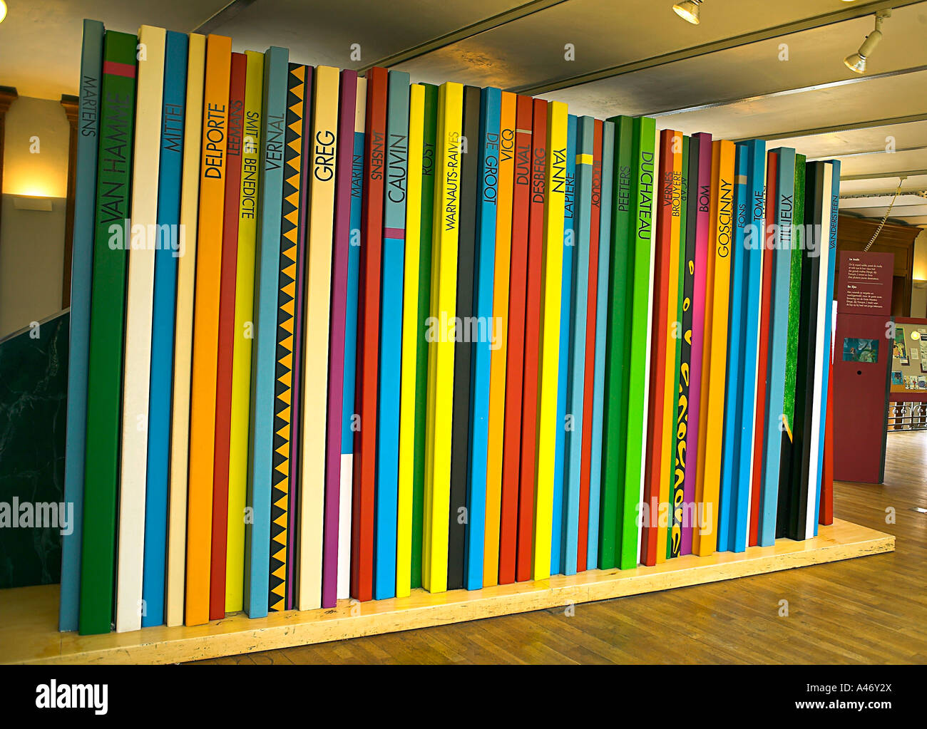 Comic book museum brussels hi-res stock photography and images - Alamy