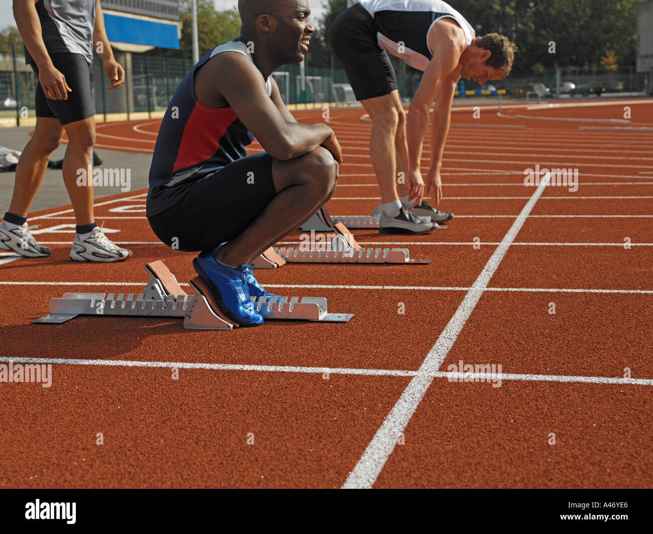 African american sprinters hi-res stock photography and images - Alamy