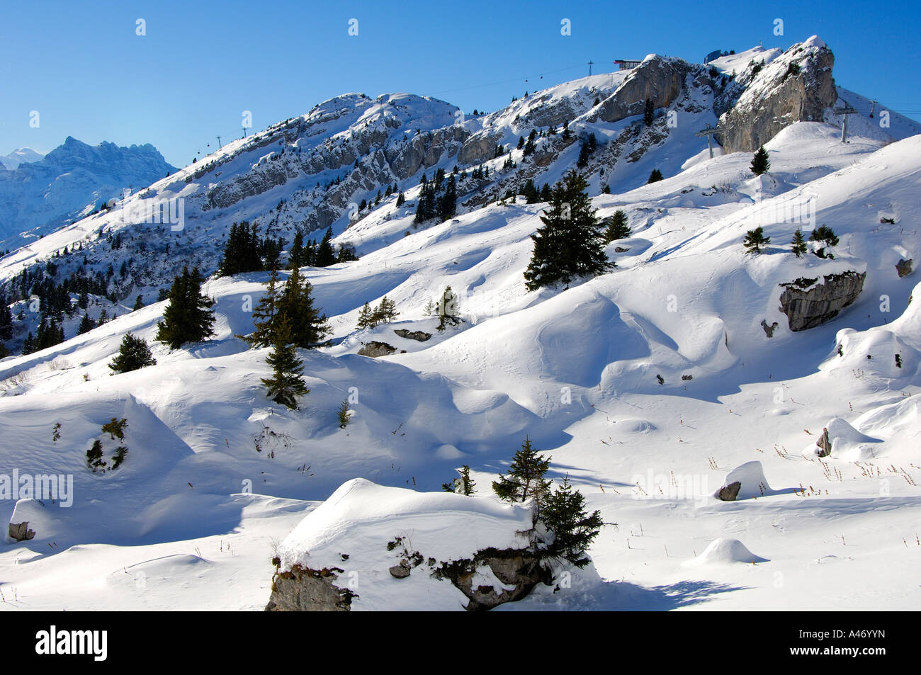 Berneuse alps hi-res stock photography and images - Alamy