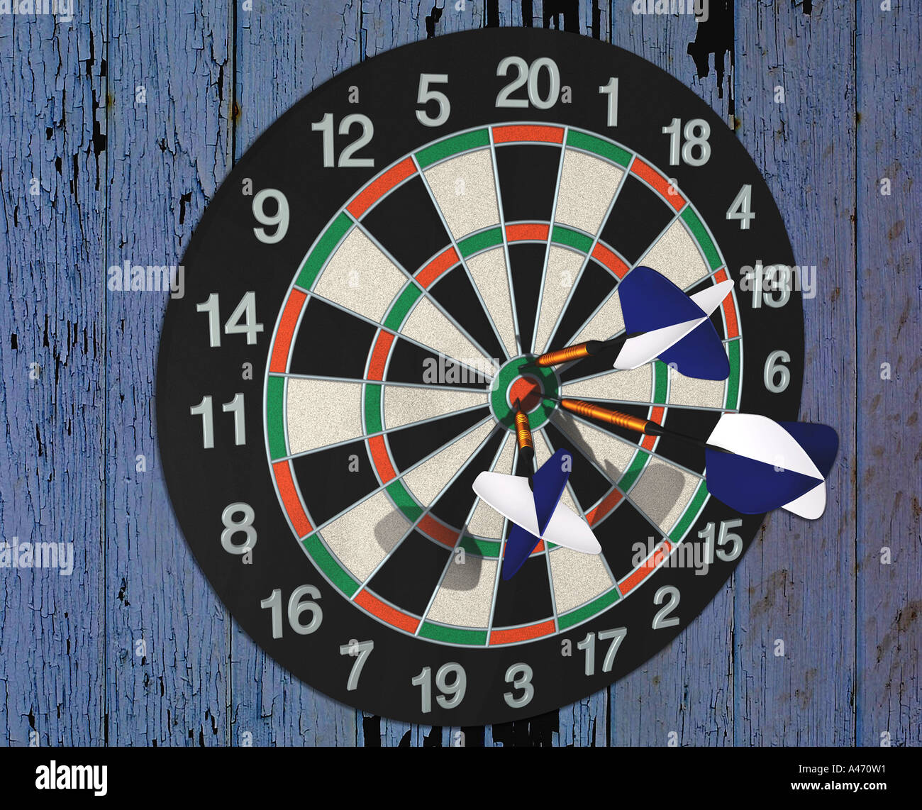 Dart board double hi-res stock photography and images - Alamy
