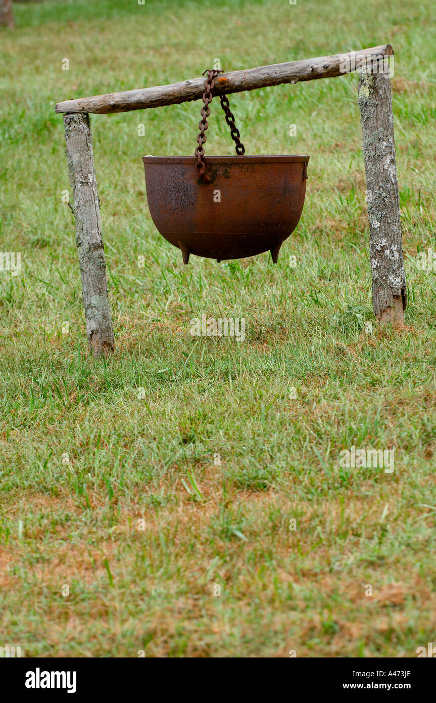 Large cooking pot Stock Photo - Alamy