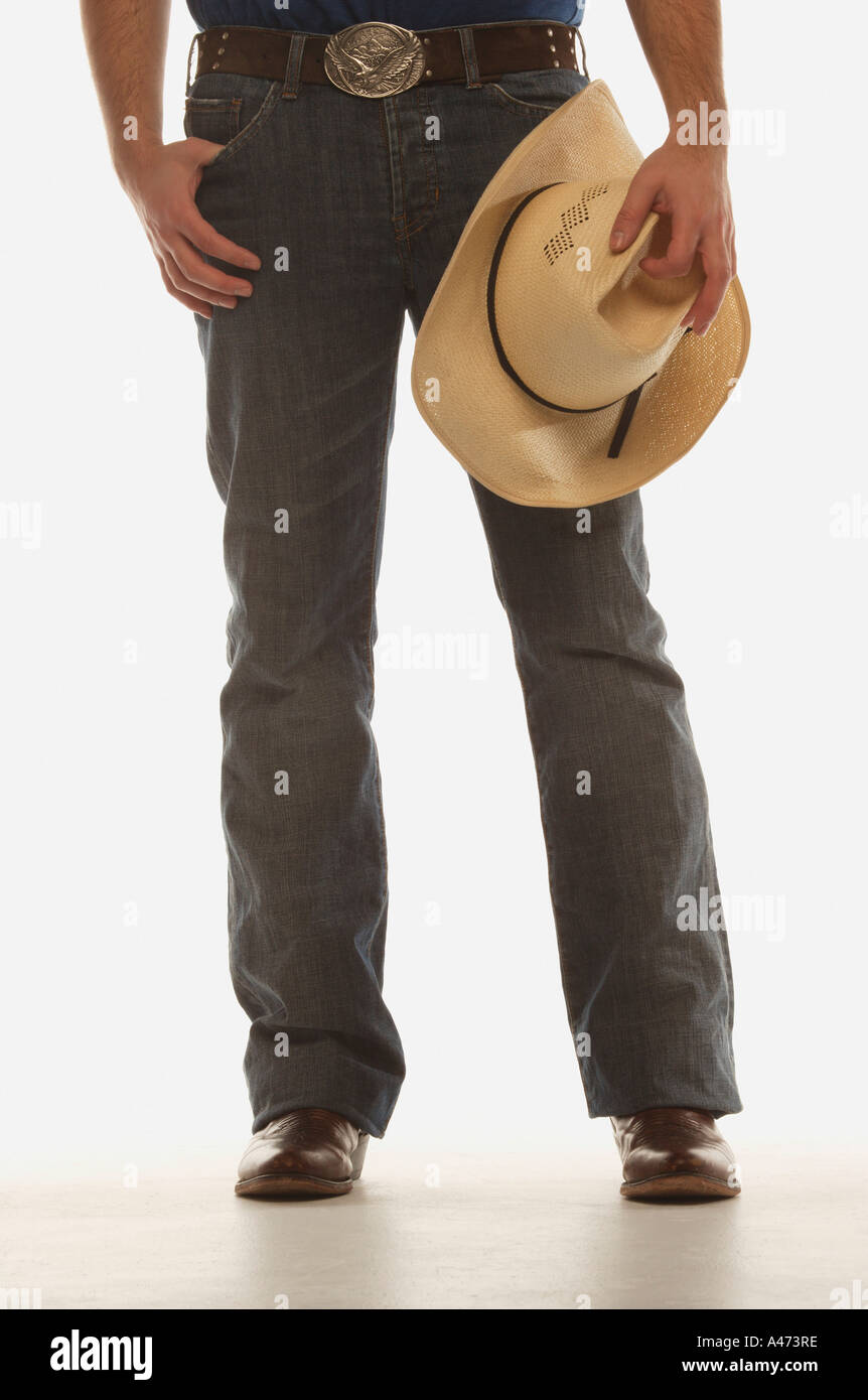 Cowboy legs hi-res stock photography and images - Alamy