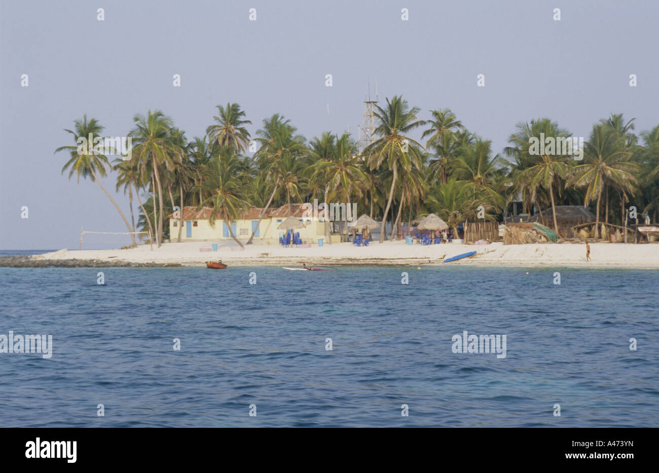 Kalpeni Island's shot from the sea, Lakshadweep, India Stock Photo - Alamy