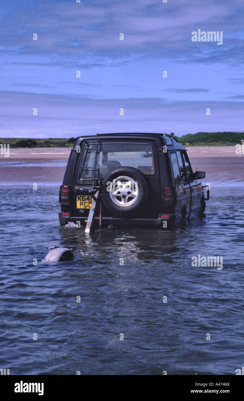 Reversing into the sea Stock Photo - Alamy