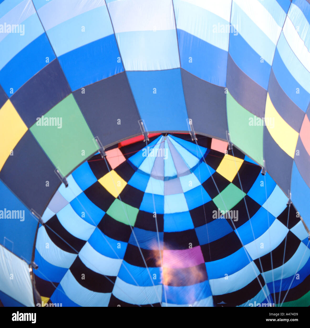 inside a hot air Balloon Stock Photo - Alamy