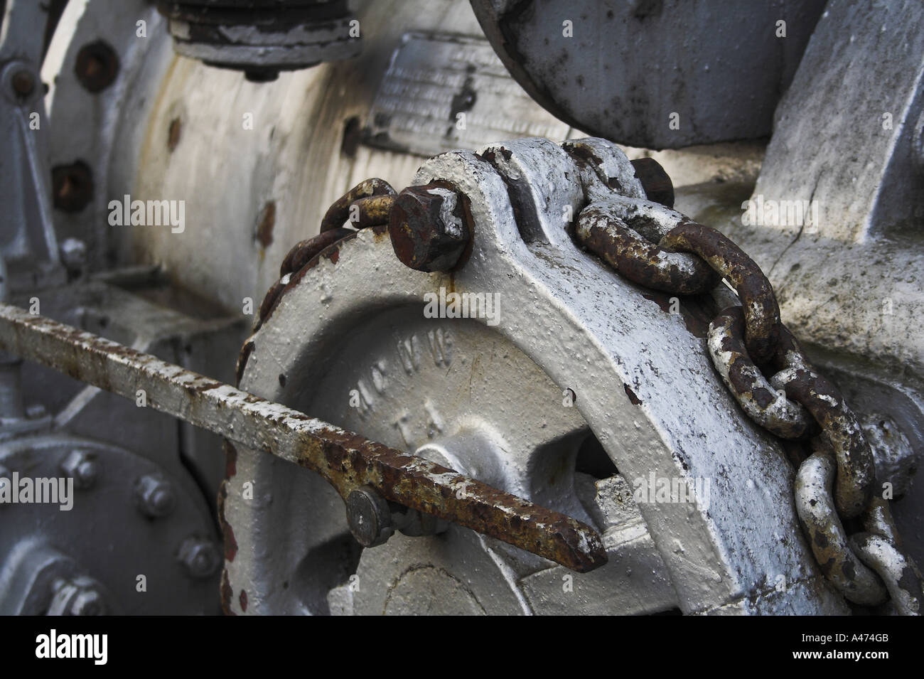 An old industrial valve Stock Photo - Alamy