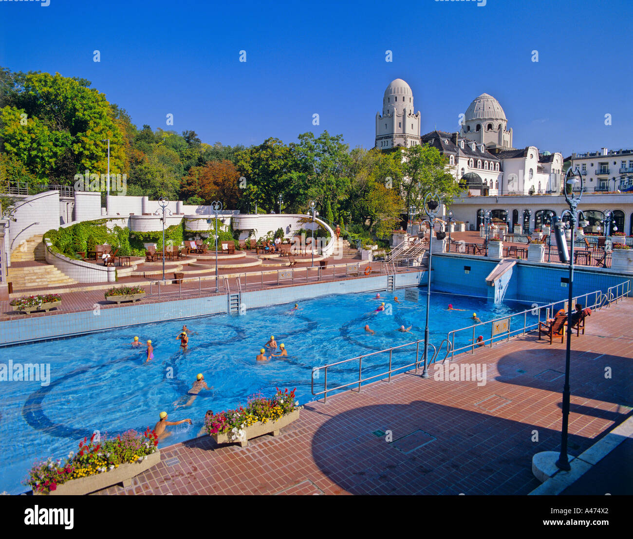 Gellért hotel swimming pool hi-res stock photography and images - Alamy