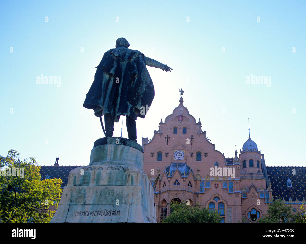 Town hall in Kecskemet Hungary Stock Photo - Alamy