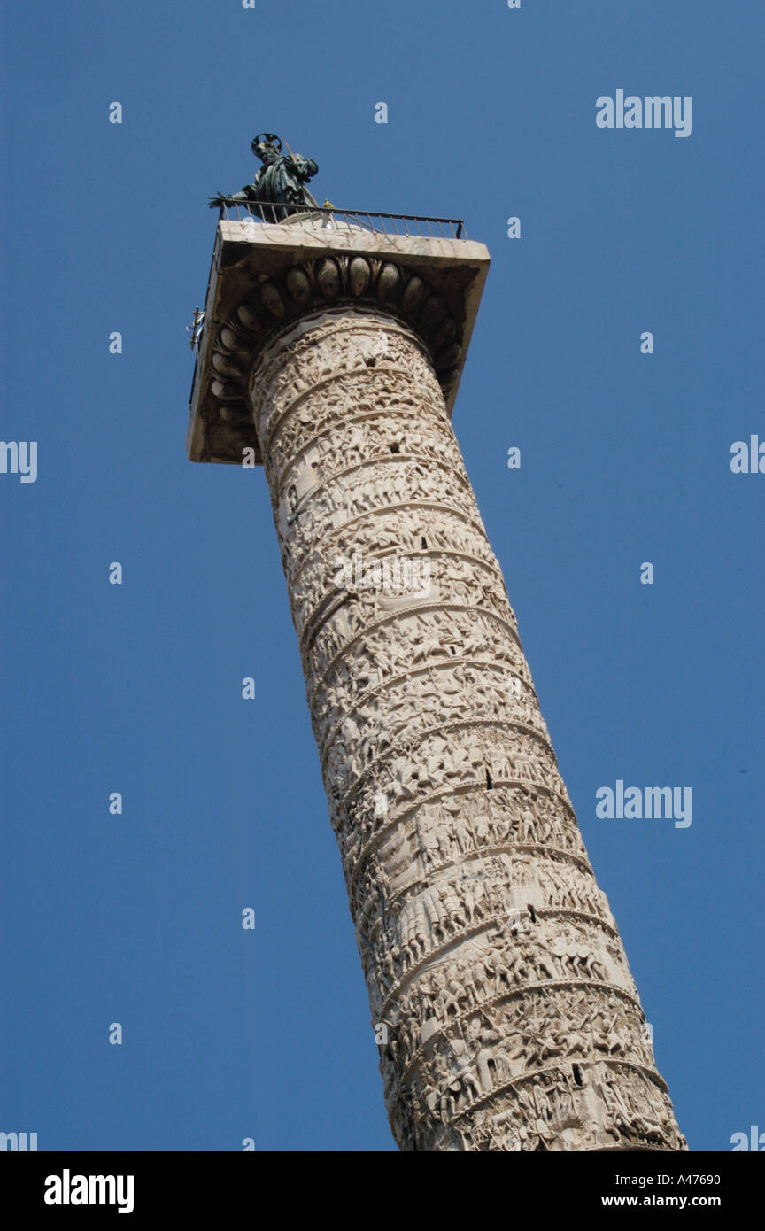 Rome colum hi-res stock photography and images - Alamy