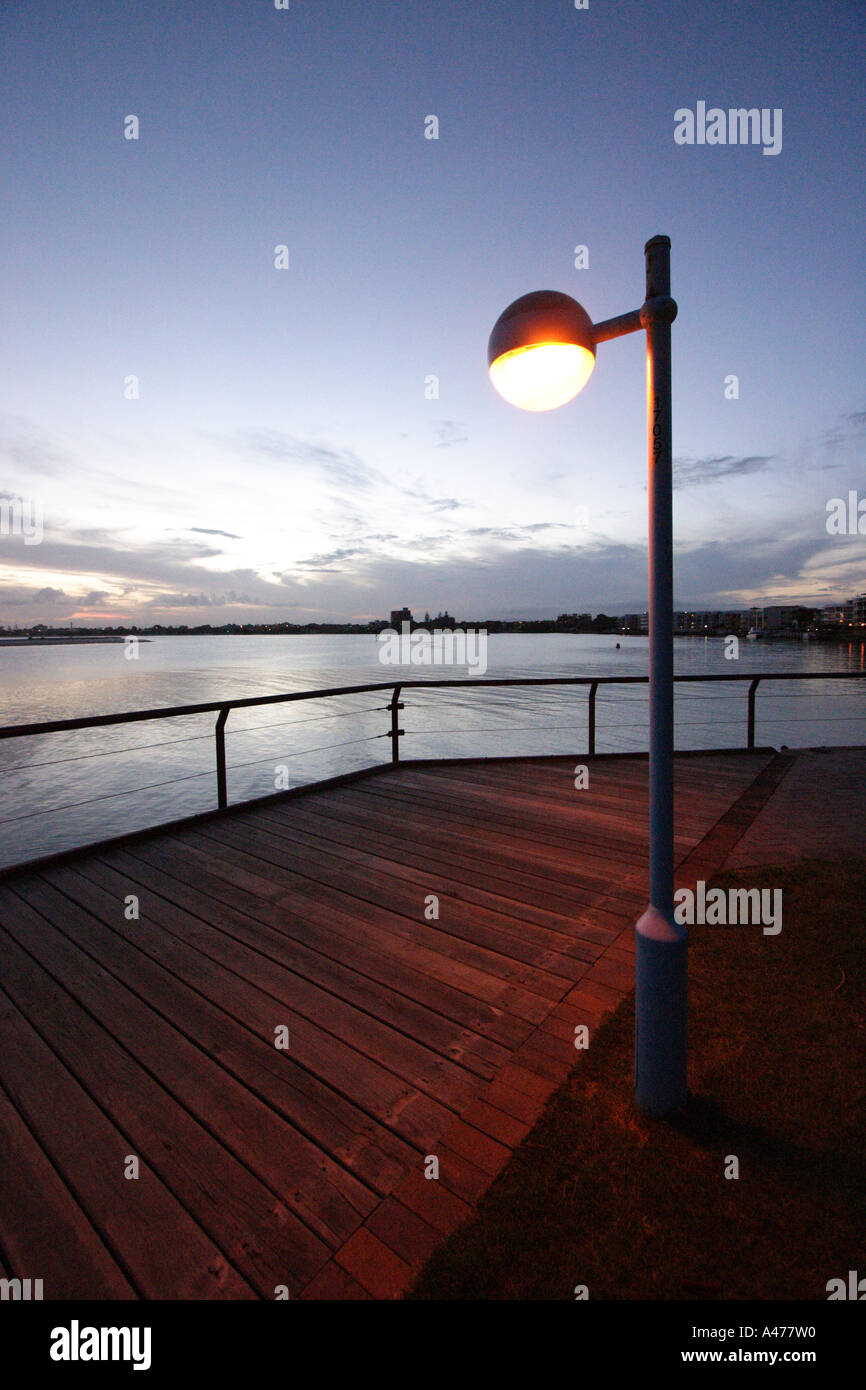 STUNNING SUNSET AT THE BOARDWALK CALOUNDRA SUNSHINE COAST QUEENSLAND ...