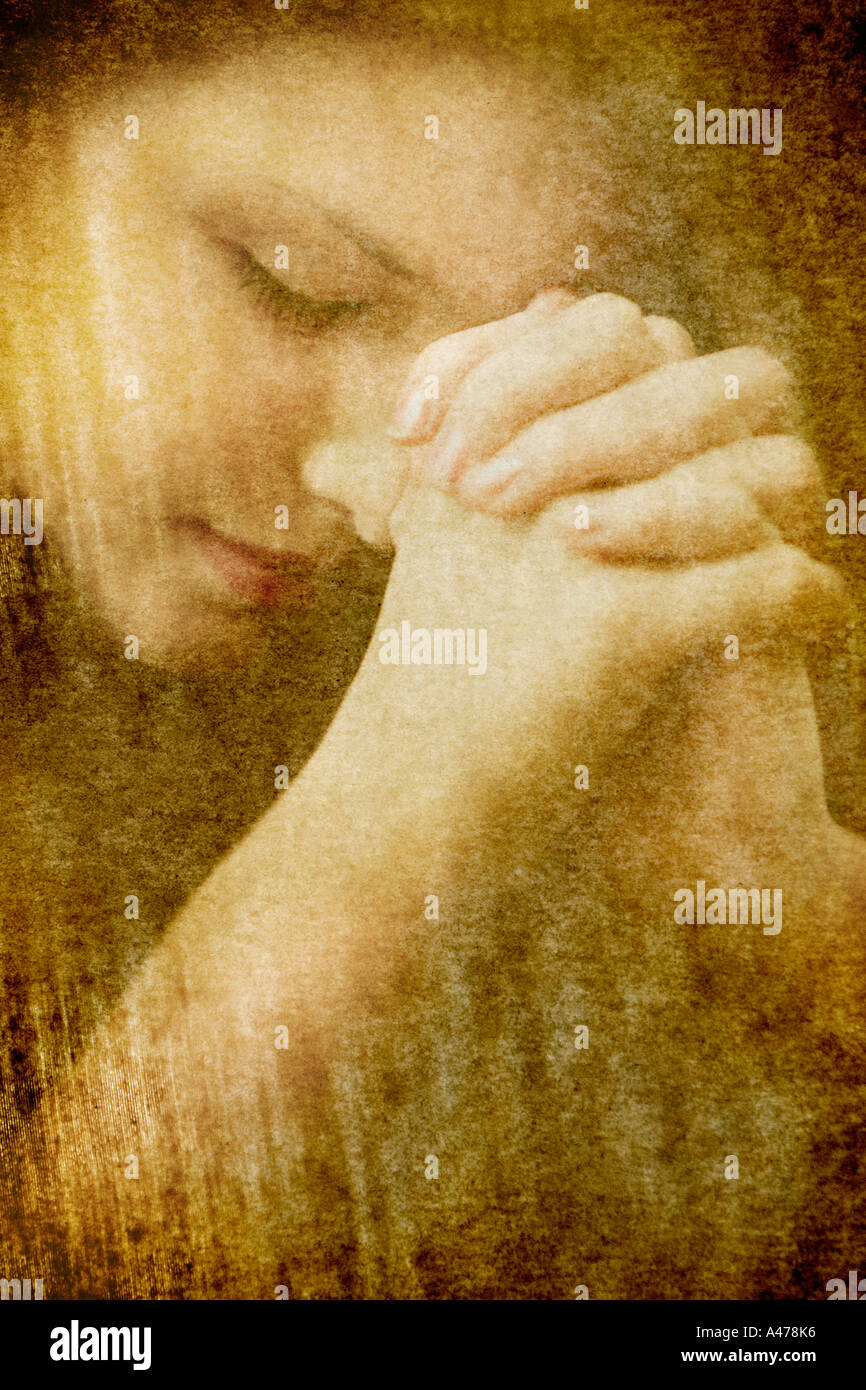 Repentance woman hi-res stock photography and images - Alamy