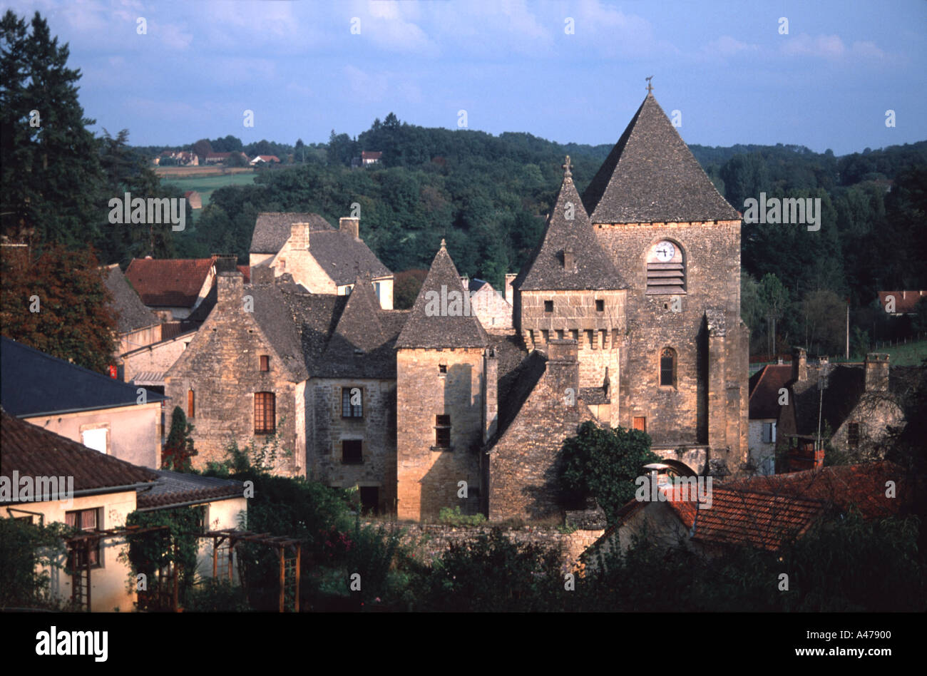 St Geniès in the Périgord Noir Stock Photo - Alamy