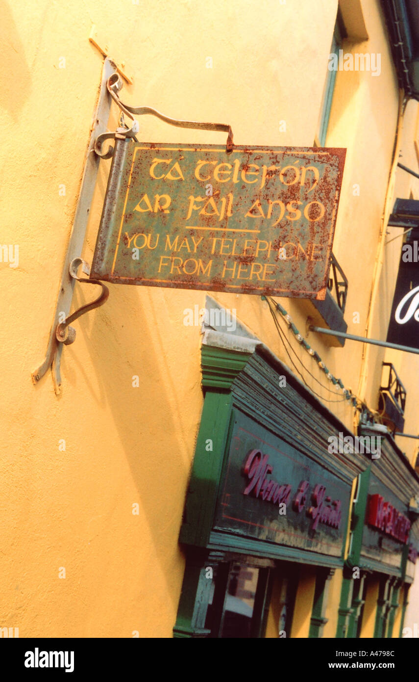 Shop post office sign ireland hi-res stock photography and images - Alamy