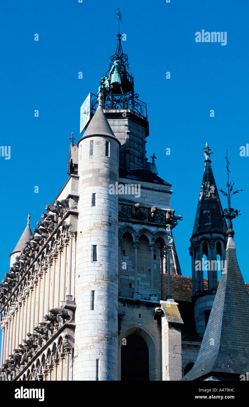 Church Notre-Dame Dijon Stock Photo - Alamy