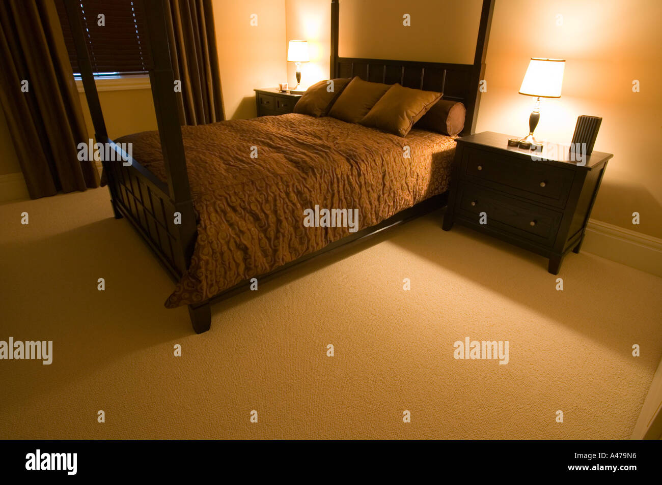 Inside a bedroom Stock Photo - Alamy