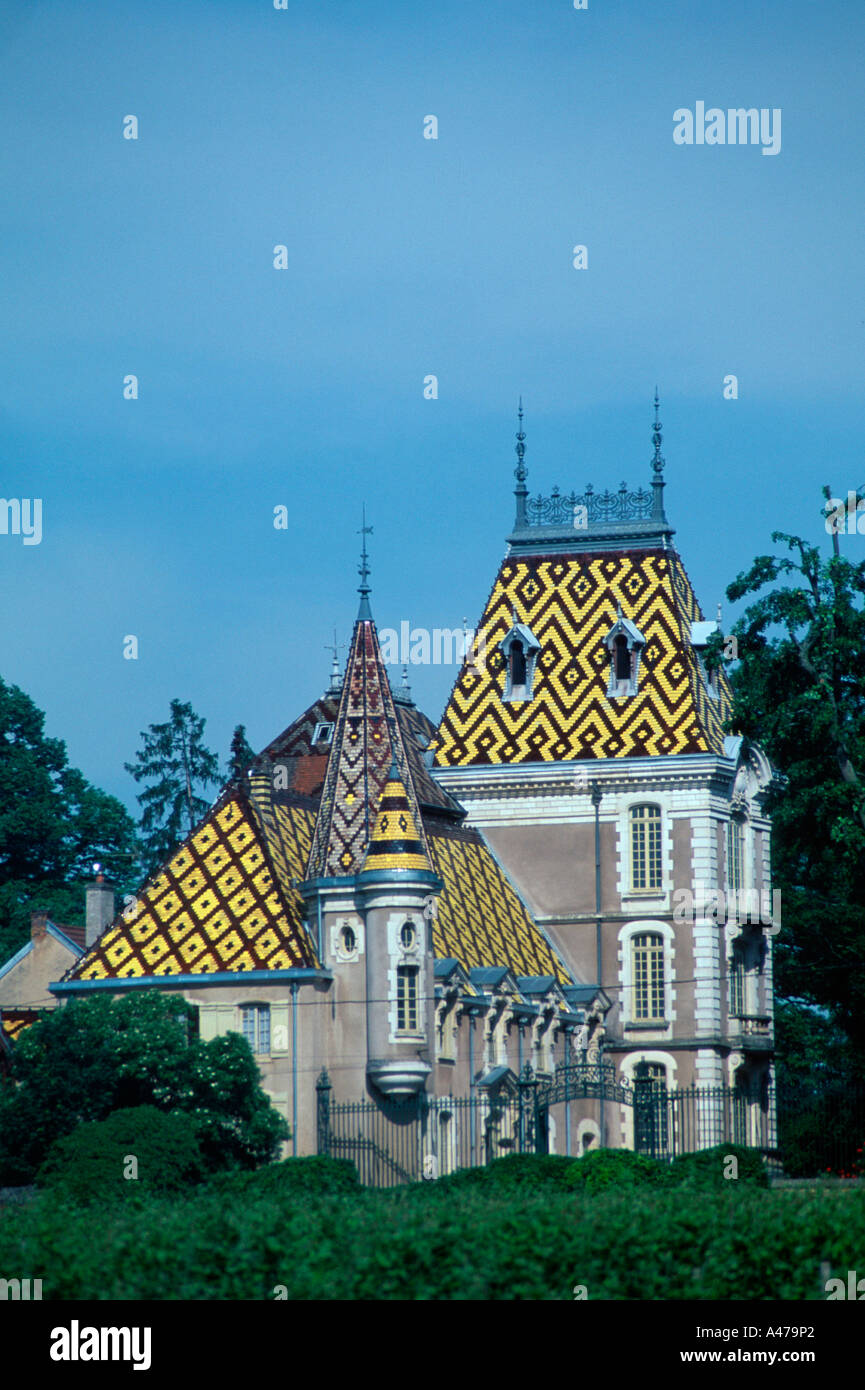 Chateau de Corton Stock Photo - Alamy
