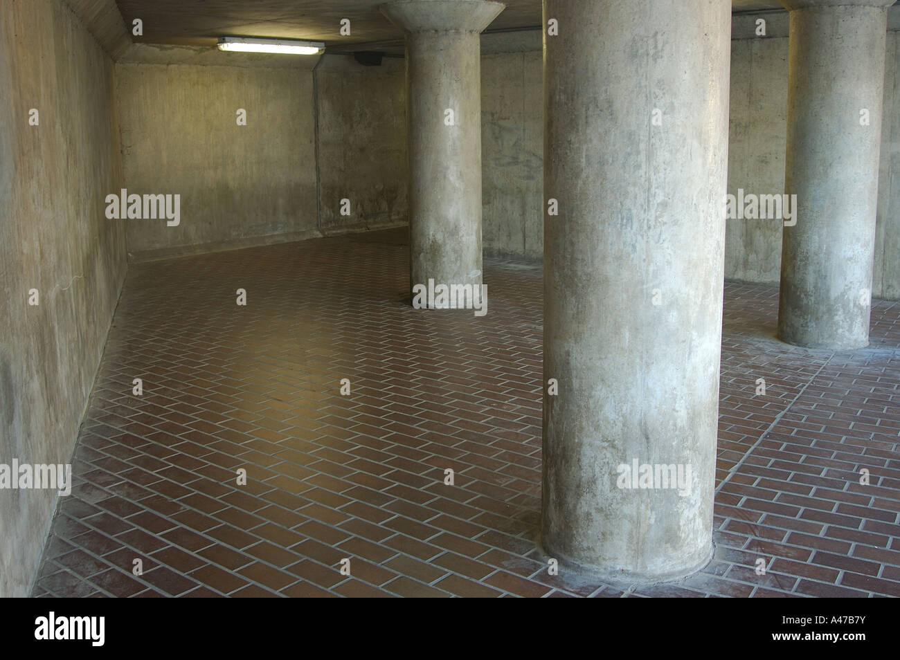 Concrete pedestrian underpass london uk hi-res stock photography and ...