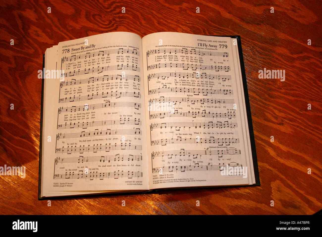 Hymnal hi-res stock photography and images - Alamy