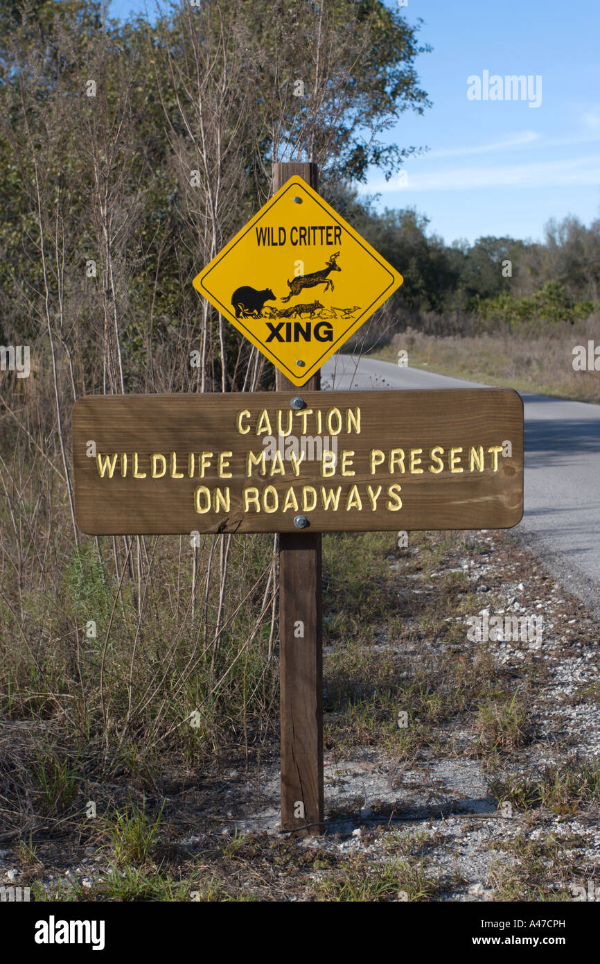 Critter crossing hi-res stock photography and images - Alamy