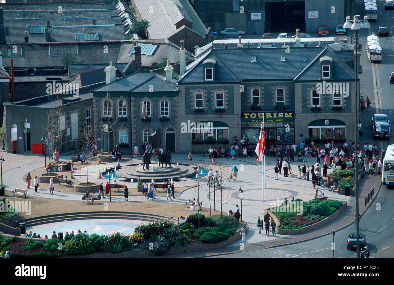 Liberation square st helier hi-res stock photography and images - Alamy