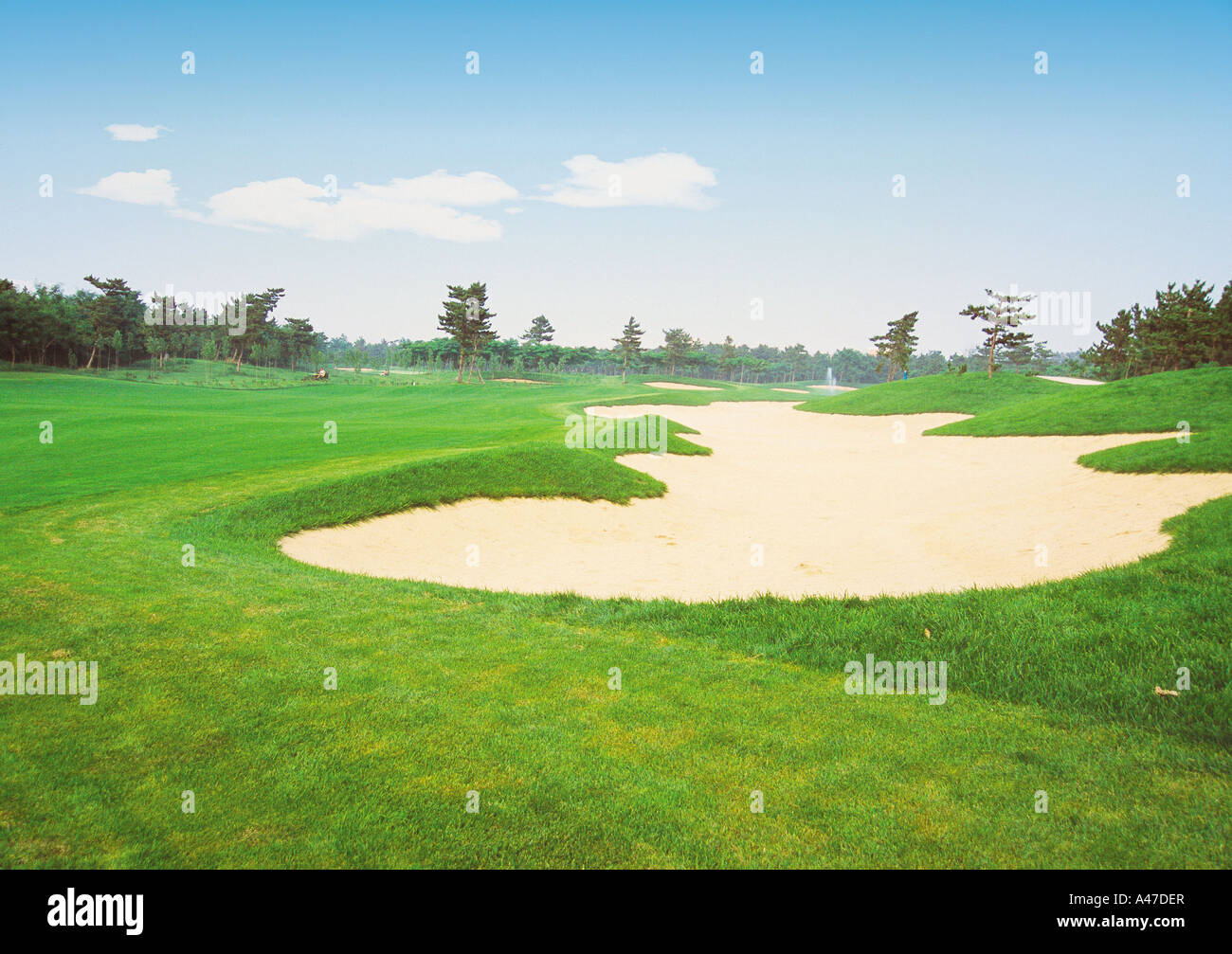 Golf Links and Course Stock Photo - Alamy