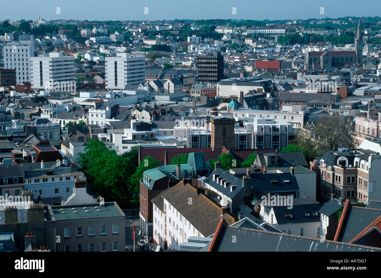 Jersey st helier view hi-res stock photography and images - Alamy