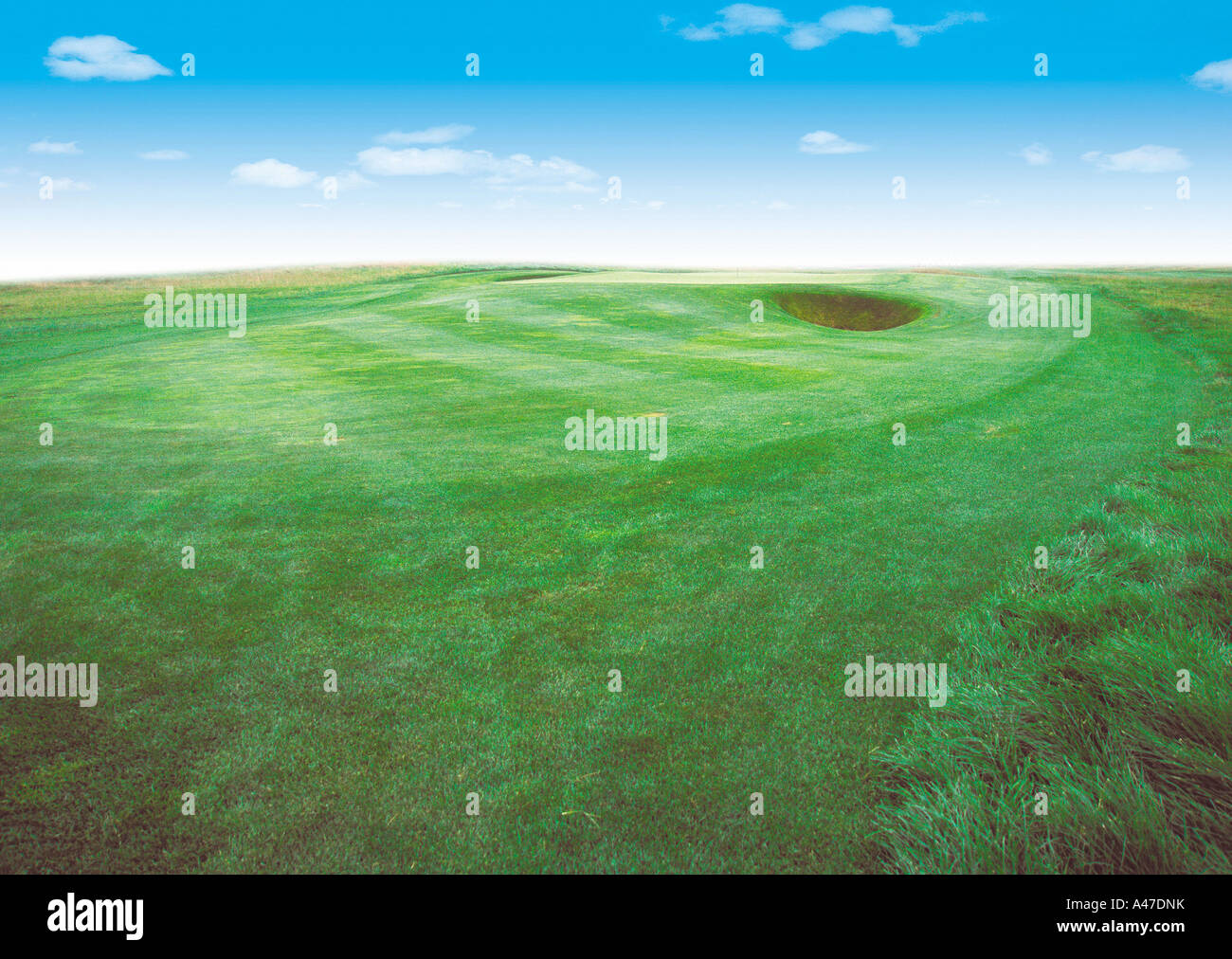Golf Links and Course Stock Photo - Alamy