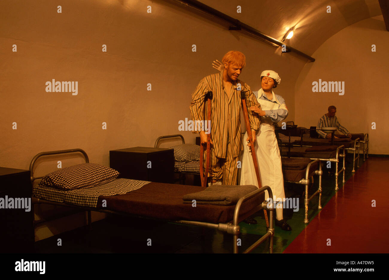German Underground Hospital Stock Photo - Alamy