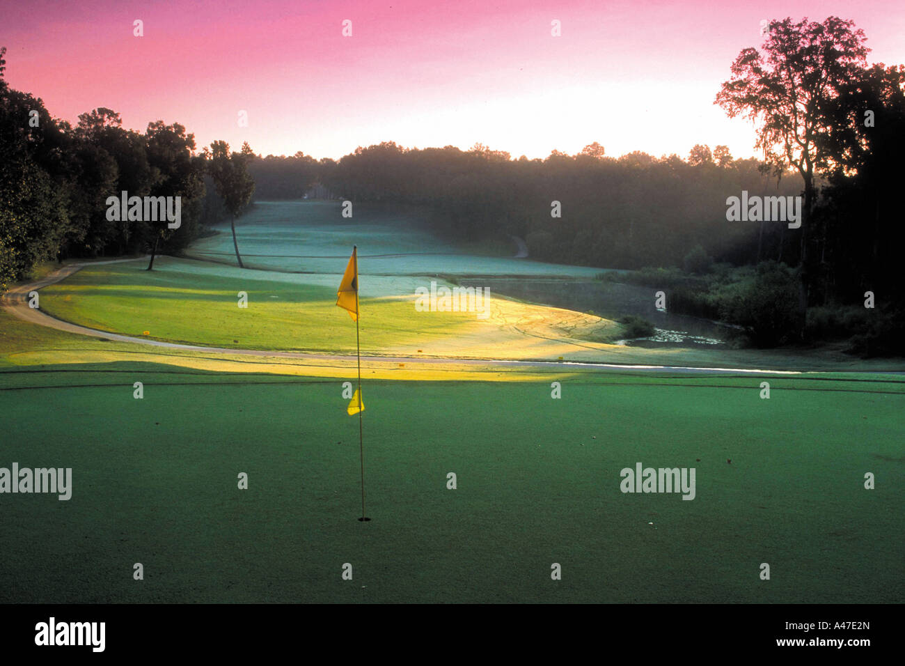 Golf Links and Course Stock Photo - Alamy