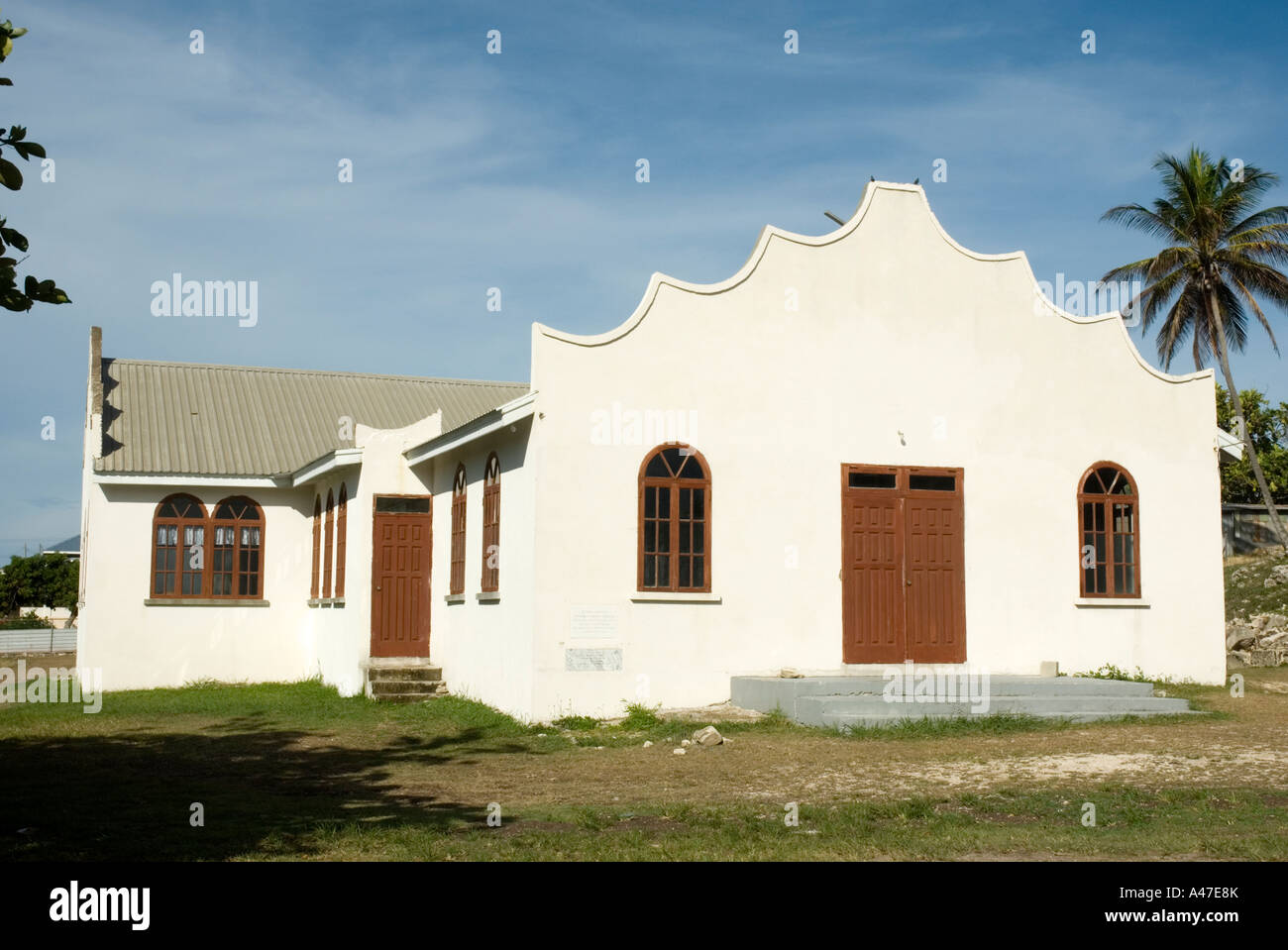 Village Church, Harrismith Road, St Phillip, Barbados, 8/06 Stock Photo ...