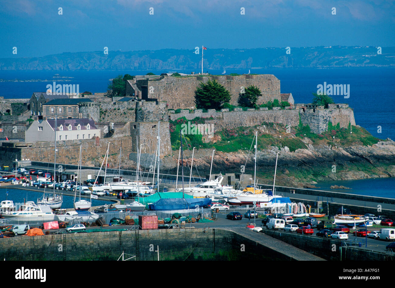 Harbour castle cornet st hi-res stock photography and images - Alamy
