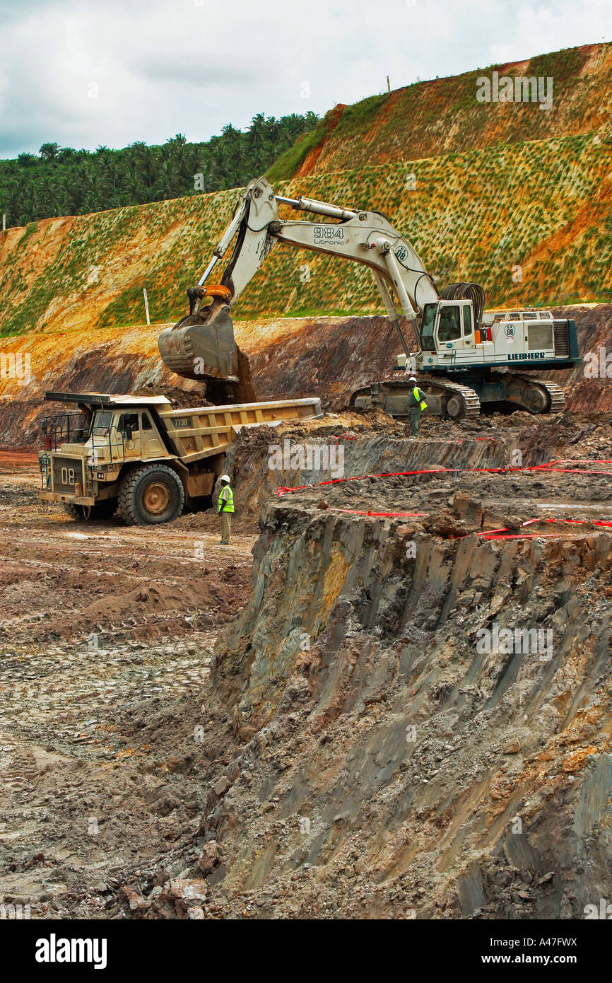 Gold mine dumper truck hi-res stock photography and images - Alamy