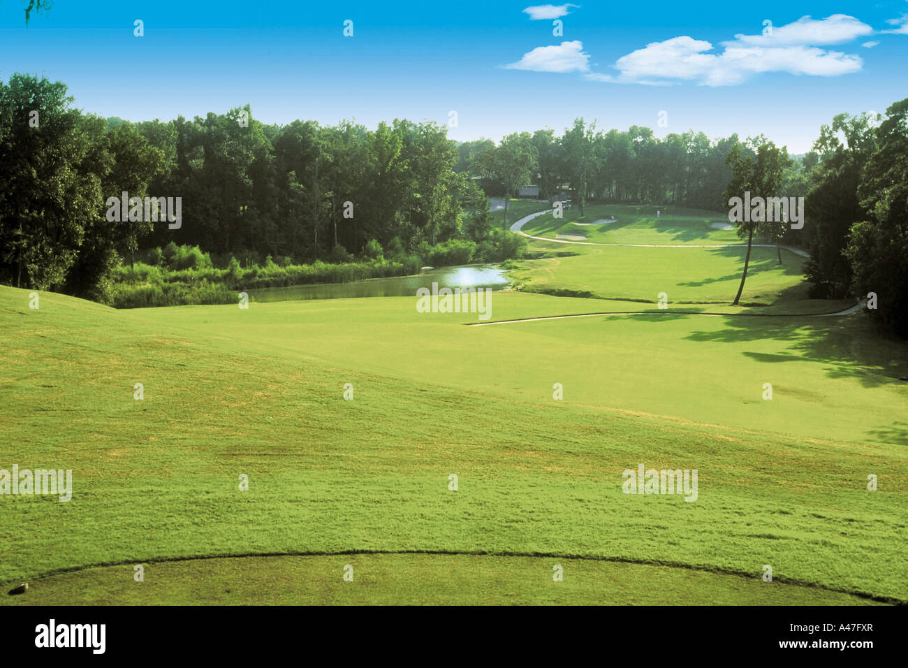 Golf Links and Course Stock Photo - Alamy