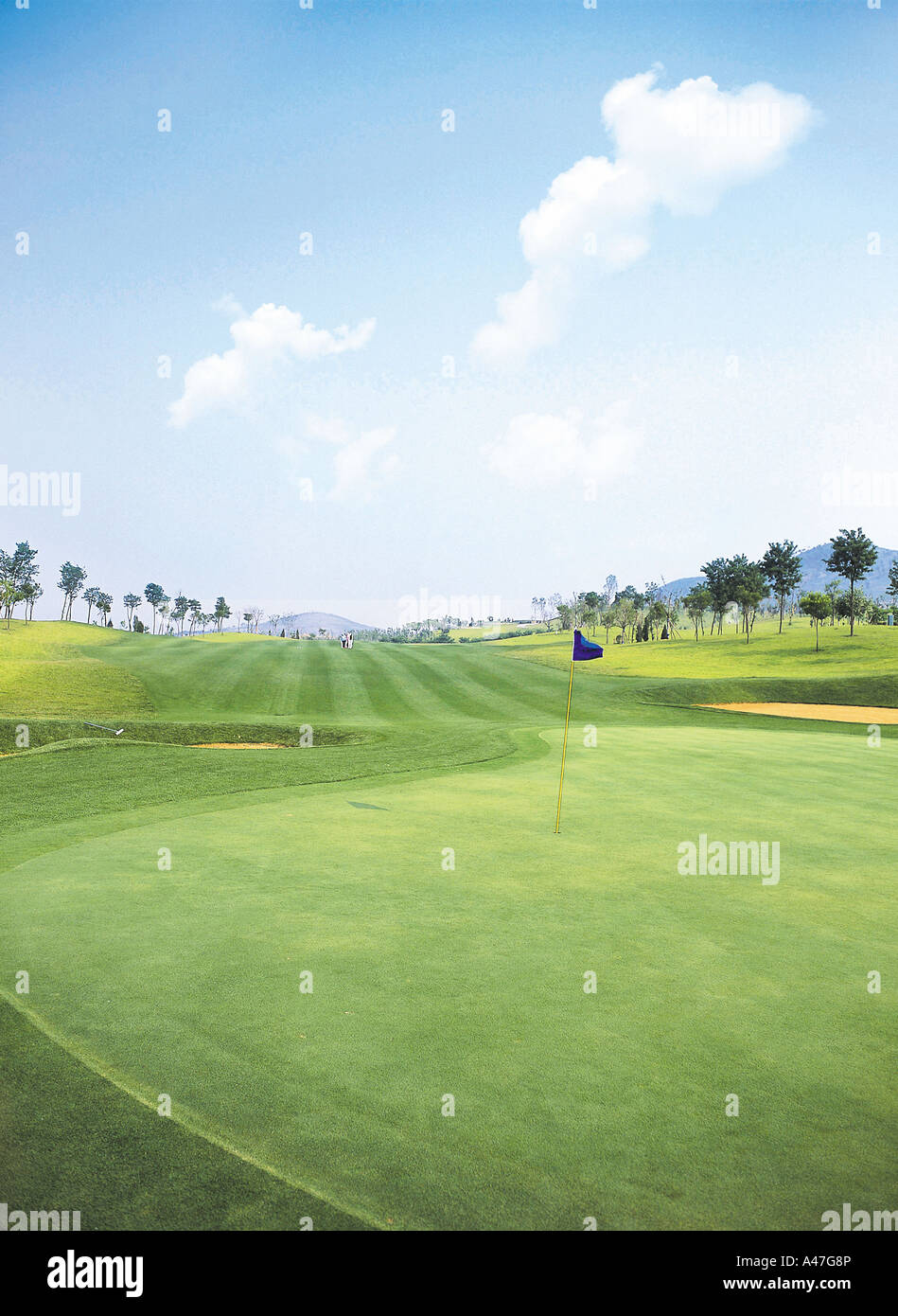 Golf Links and Course Stock Photo - Alamy